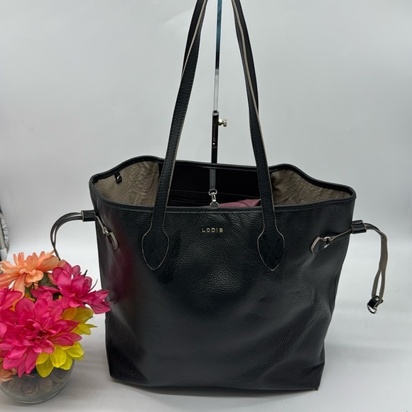 Lodis | Bags | Lodis Large Black Tote Bag Tot7245 | Poshmark